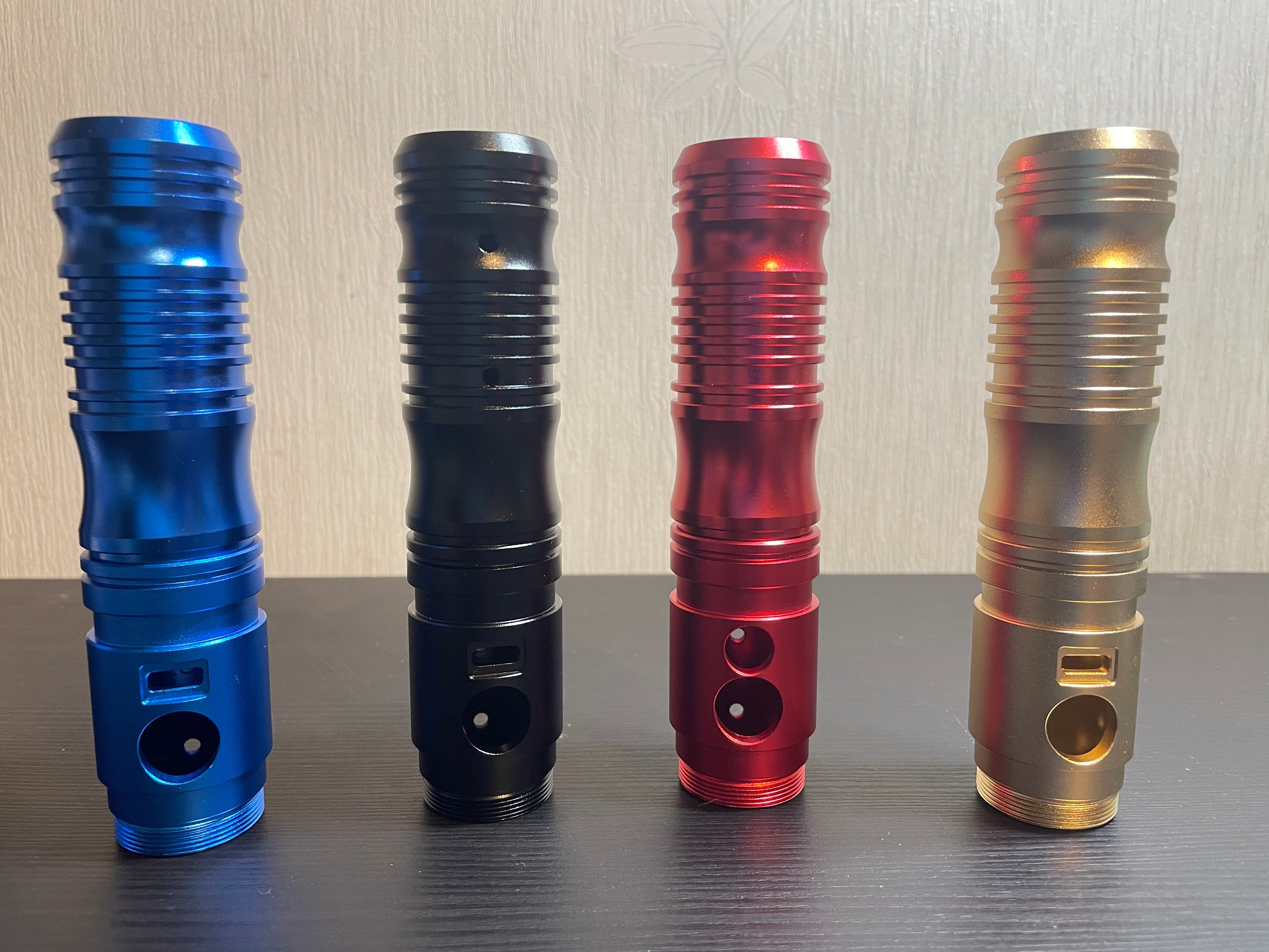 Dueller Emmiter and Switch – Dark Cyber Sabers